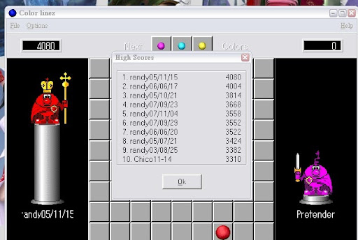 輪遞的空間: Winlinez--A Great LIttle Game!